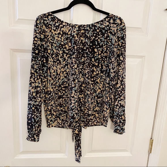 Paper Crown | Tops | Paper Crown Silk Top Open Back Bow Detail | Poshmark